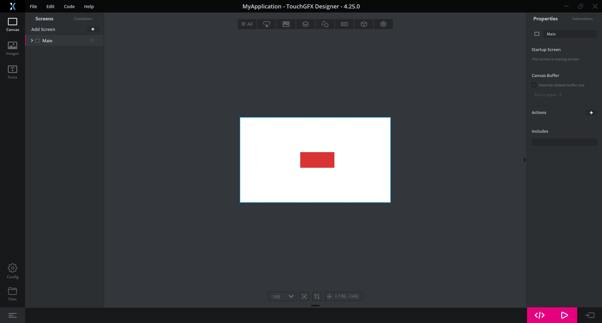Solved: Black screen with TouchGFX - STMicroelectronics Community