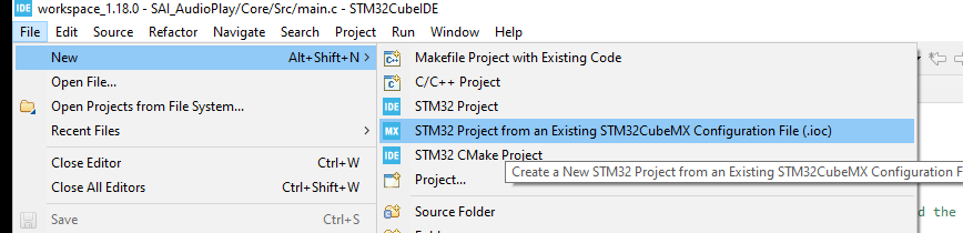 Solved: How to install CubeMX so that STM32CubeIDE can rec... - STMicroelectronics Community