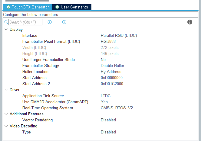 How to configure internal memory for LCD without u... - STMicroelectronics Community