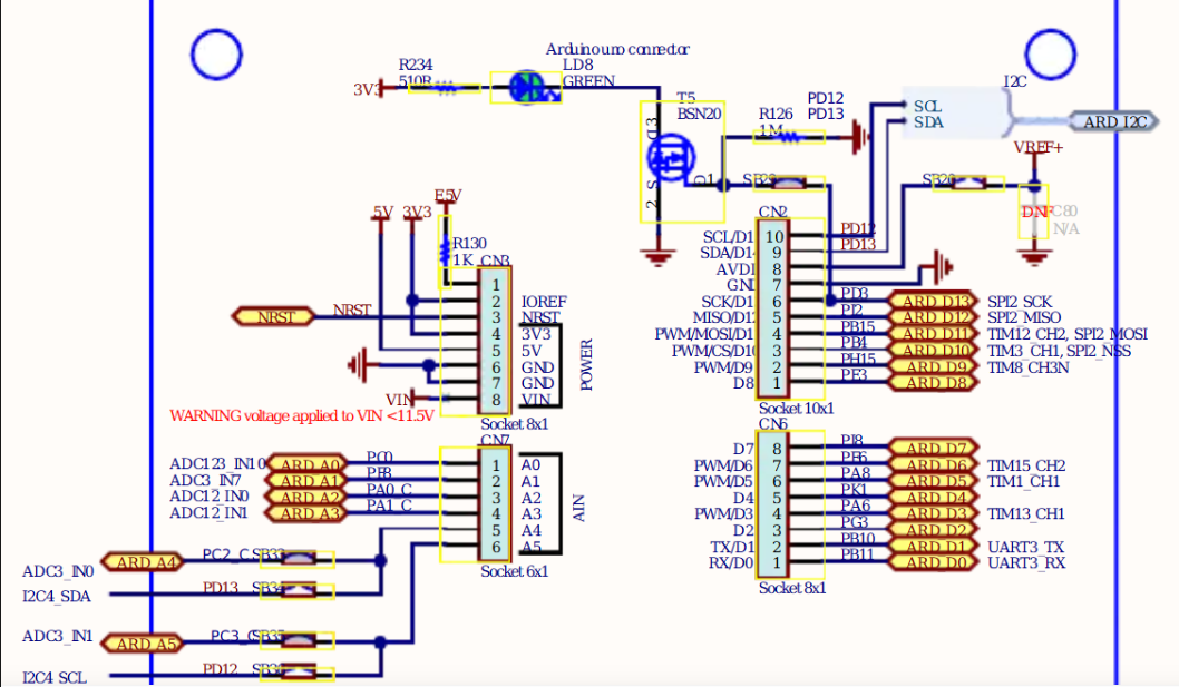 Solved: I2C Mapping for STM32H750B-DK - STMicroelectronics Community