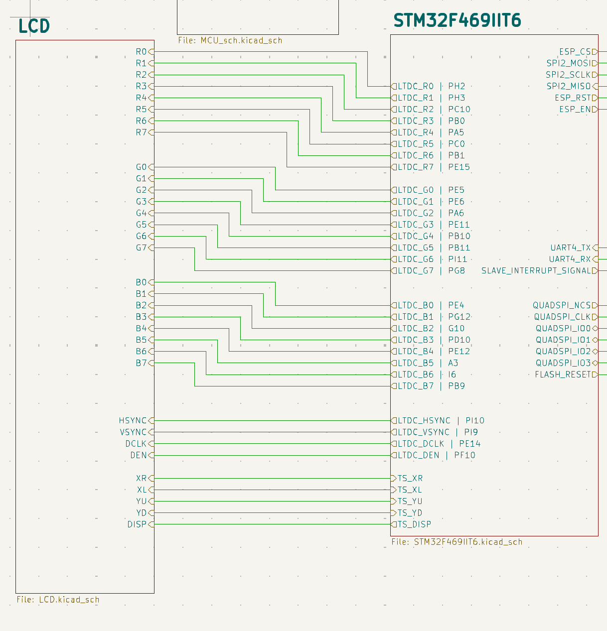LCD TFT 40 Pins - STMicroelectronics Community