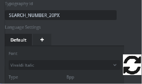 Solved: GfxDesigner: adding 'Refresh' button to Typography... - STMicroelectronics Community