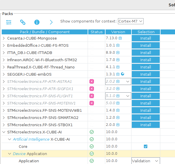Solved Issue Running Larger Models On Stm32h747i Disco Stmicroelectronics Community