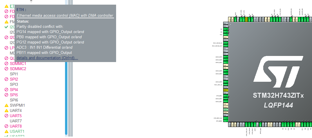 AzureRTOS Nx_TCP_Echo_Server on NUCLEO-H743ZI2 - STMicroelectronics Community