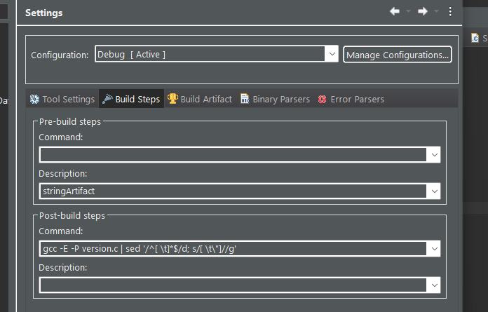 Solved: Artifact Filename based on a Fw costant - STMicroelectronics ...