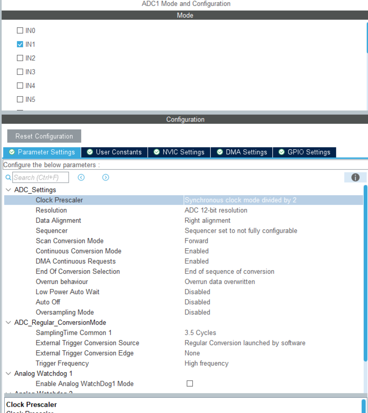 Solved Stm32g070 Fastest Time For Adc Continuous Mode Dat