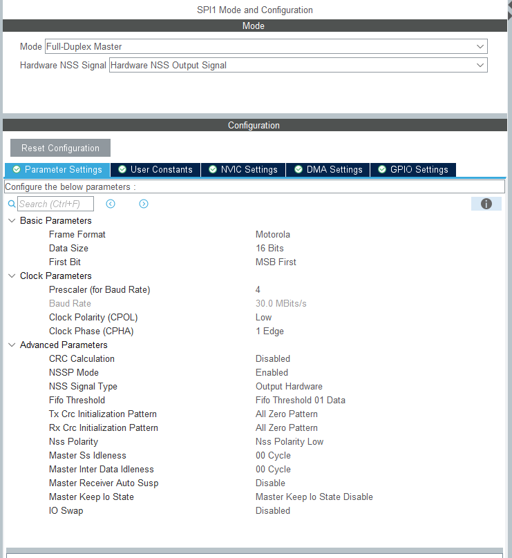 STM32's TIM triggers SPI's DMA sends MSSI when usi... - STMicroelectronics Community