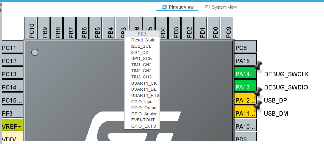 Solved: PB3-SWO for STM32C071RBT6 - STMicroelectronics Community