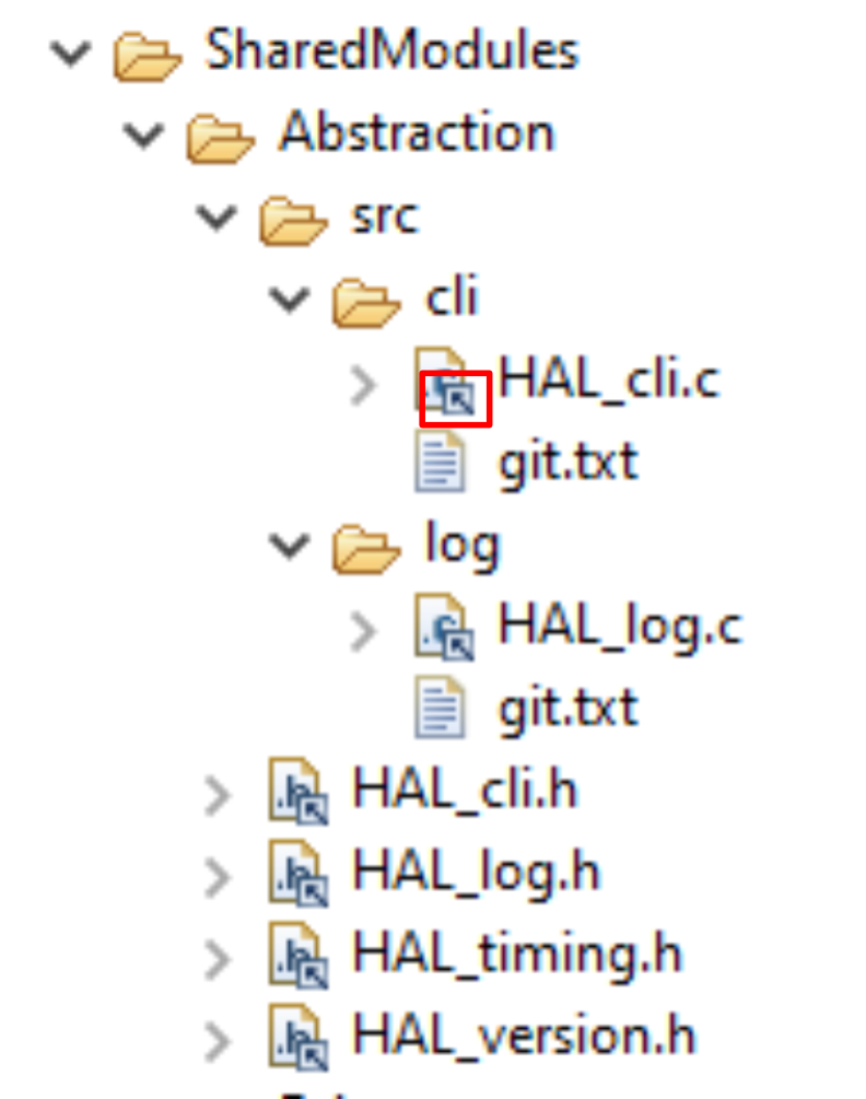 Solved: Linked Files - STMicroelectronics Community