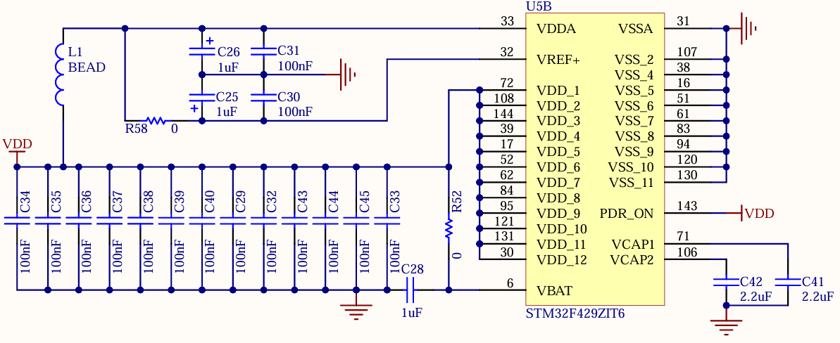 Solved Connecting An External Battery To Vbat Pin Of Stm3 Stmicroelectronics Community