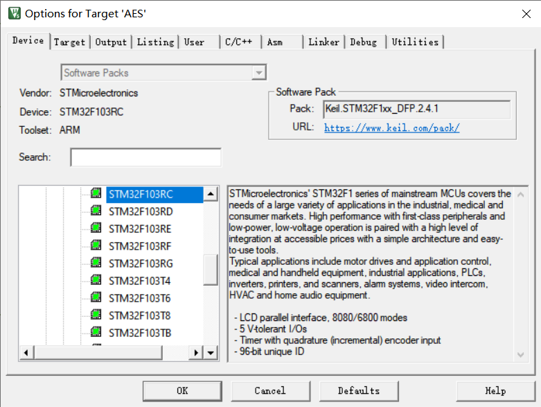 Solved: Black Pill: Debugging STM32F103RCT6 in Keil Fails ... - STMicroelectronics Community