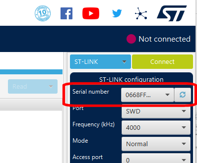 MCU isn't recognize - STMicroelectronics Community