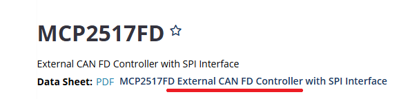 Solved: STM32F413xx + MCP2517FD CANFD Controller - STMicroelectronics Community