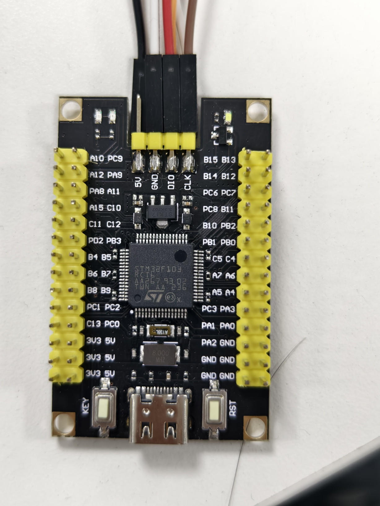 Solved: Black Pill: Debugging STM32F103RCT6 in Keil Fails ... - STMicroelectronics Community