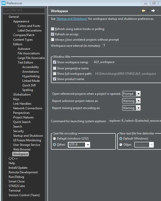 Solved: CubeMX 6.14 encoding of generated code changed? - STMicroelectronics Community