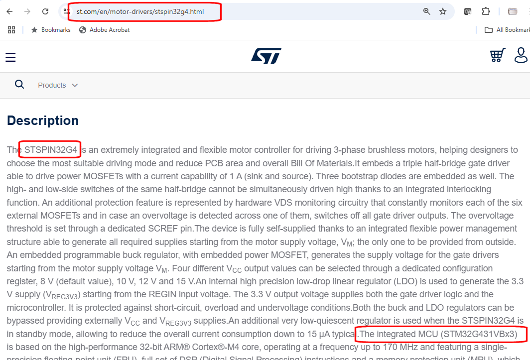 Solved: External memory on stspin32g4 possible - STMicroelectronics Community
