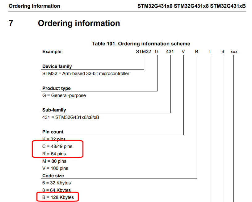 STM32G431RB is part of examples EEPROM emulation - STMicroelectronics Community