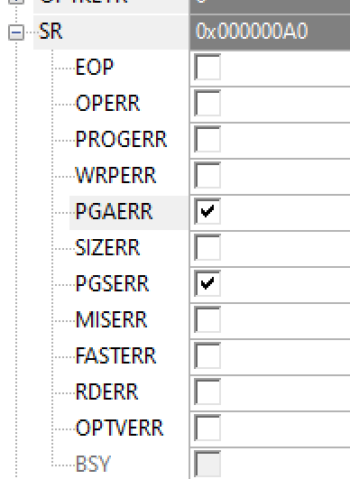 STM32G431RB is part of examples EEPROM emulation - STMicroelectronics Community