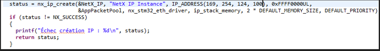 [STM32H563] NetxDup Send Receive via TCP/IP proble... - STMicroelectronics Community