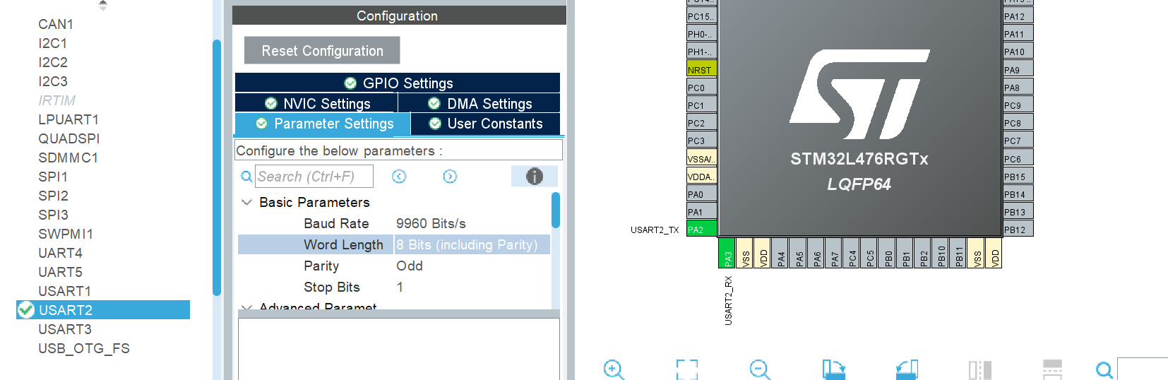 Solved: NUCLEO-L476RG USART, nothing displayed by the cons... - STMicroelectronics Community