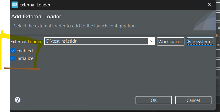 Solved: Regarding External Loader with AT25Q128A NOR Flash ...