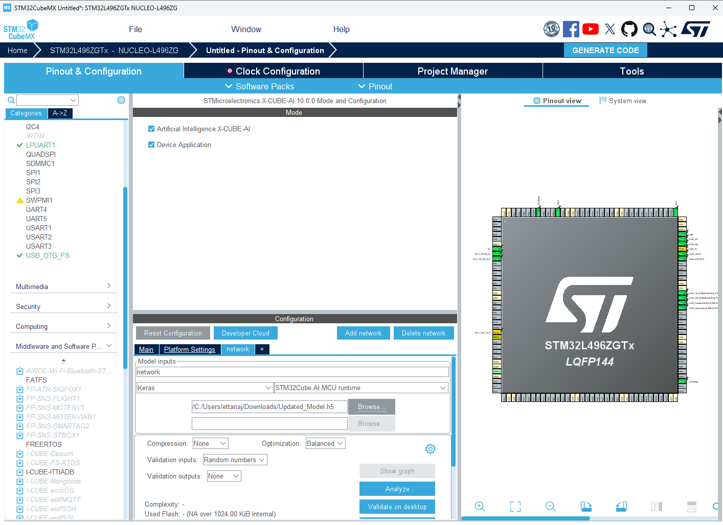 Validation On Target Issues Stm32l496g Stmicroelectronics Community