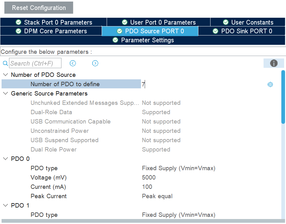 Solved: USB-PD: CubeMX missing code for SRC PDOs - STMicroelectronics ...
