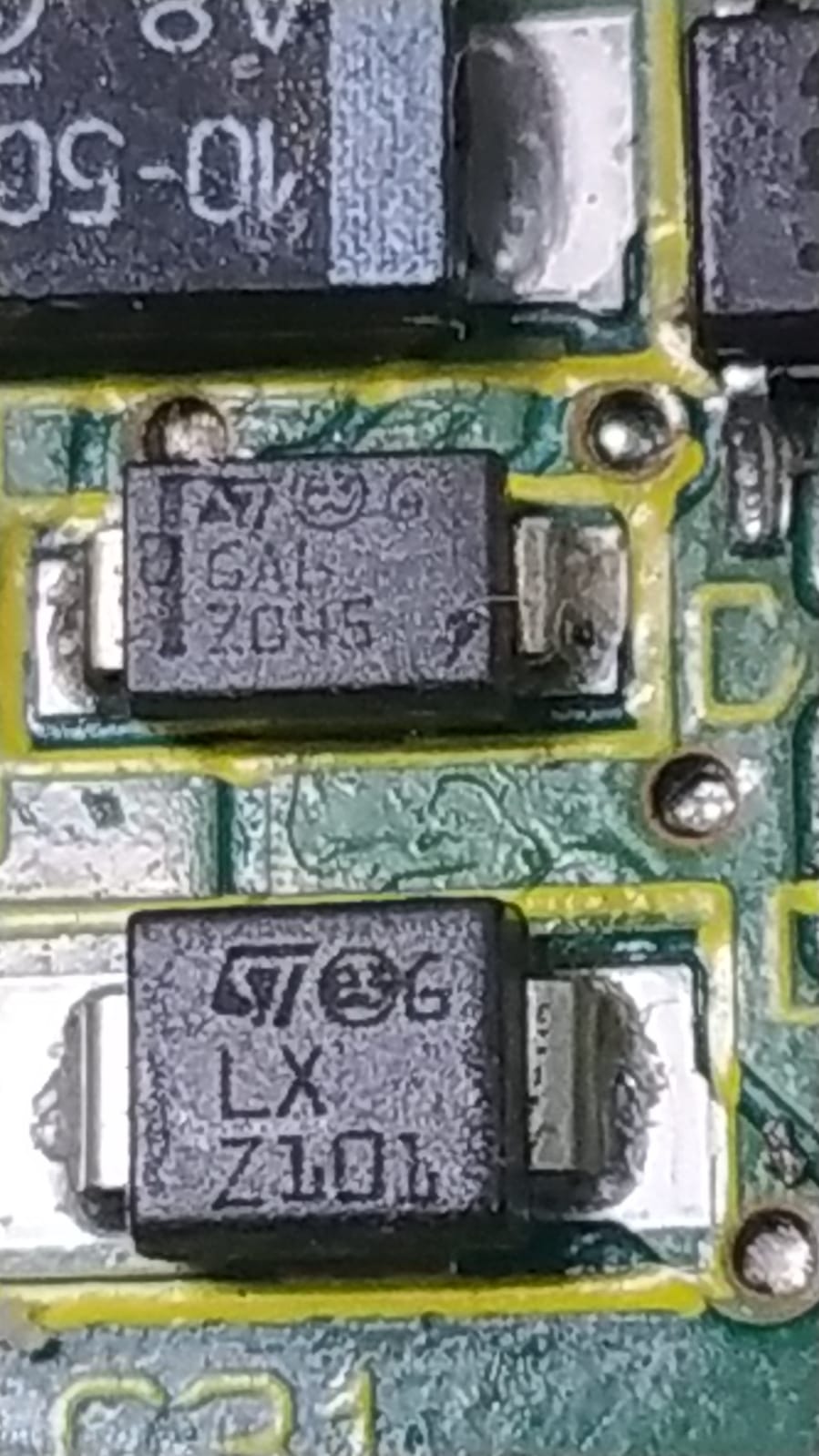 Solved: Identify these surface-mount components - STMicroelectronics Community