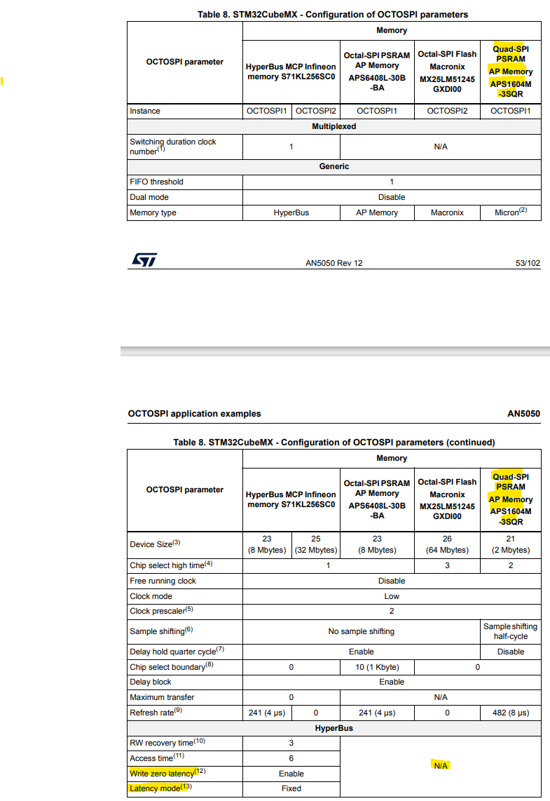 Solved How To Set Variable Latency Or Fixed Latency For O Stmicroelectronics Community