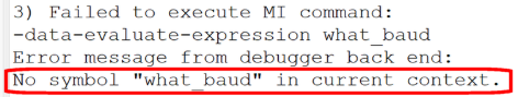 Solved: Debug - watch variable error - STMicroelectronics Community
