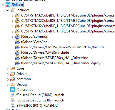 Solved: How to show all files in CubeIDE project? - Search... - STMicroelectronics Community