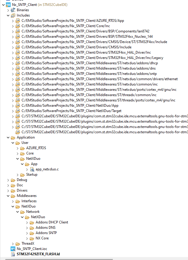 Solved How To Show All Files In Cubeide Project Search Stmicroelectronics Community