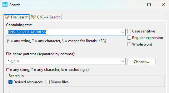 Solved: How to show all files in CubeIDE project? - Search... - STMicroelectronics Community