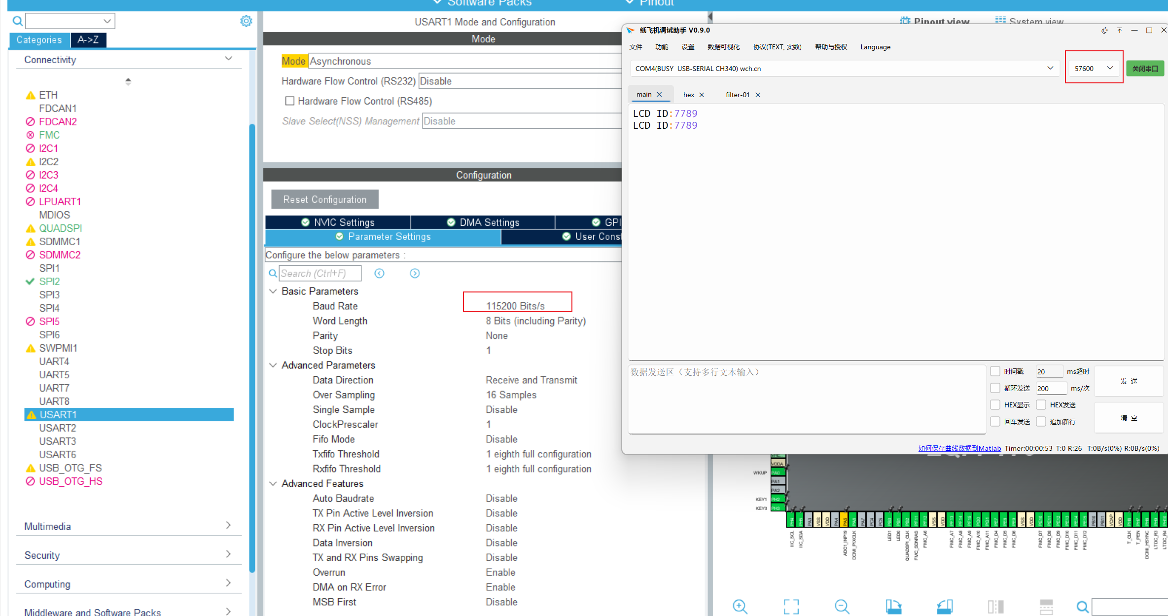 Solved: Usart1 BRR register seems strange when using STM32... - STMicroelectronics Community
