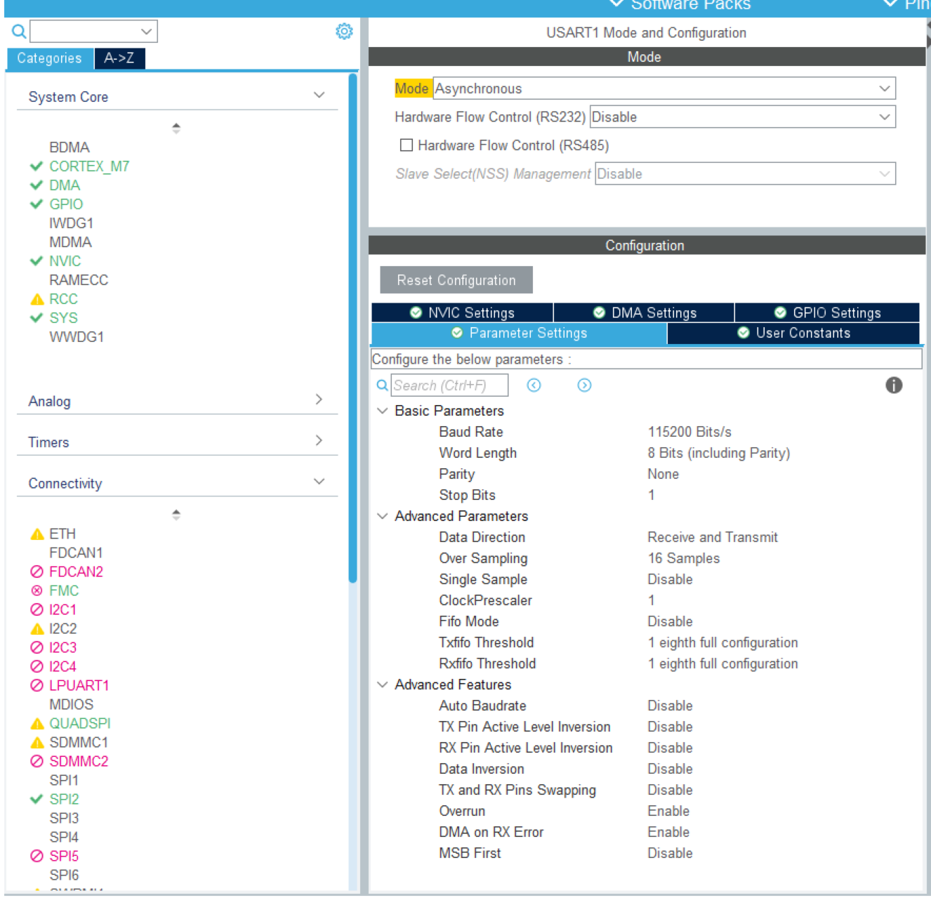 Solved: Usart1 BRR register seems strange when using STM32... - STMicroelectronics Community