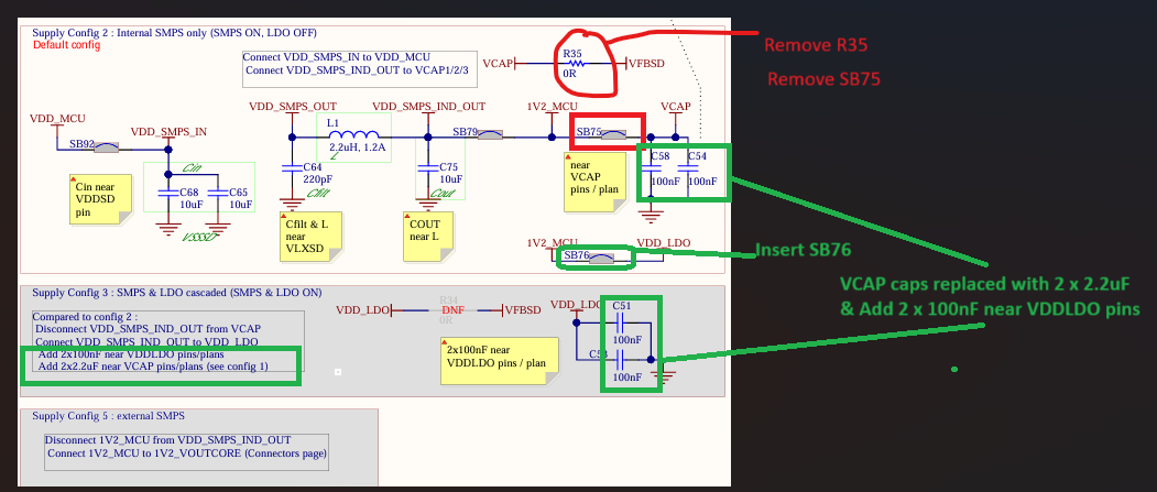 Solved: STM32H755 Supply Config Modes 2 & 3 on Custom Boar... - STMicroelectronics Community