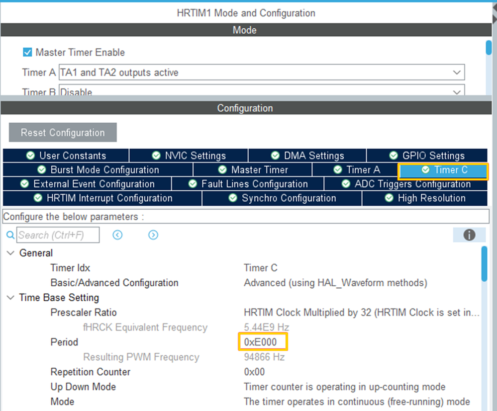 How to implement push-pull mode with deadtime usin ...
