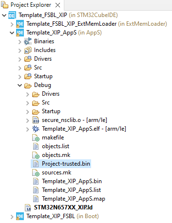 Solved: Debugging program in external flash XIP mode STM32... - STMicroelectronics Community