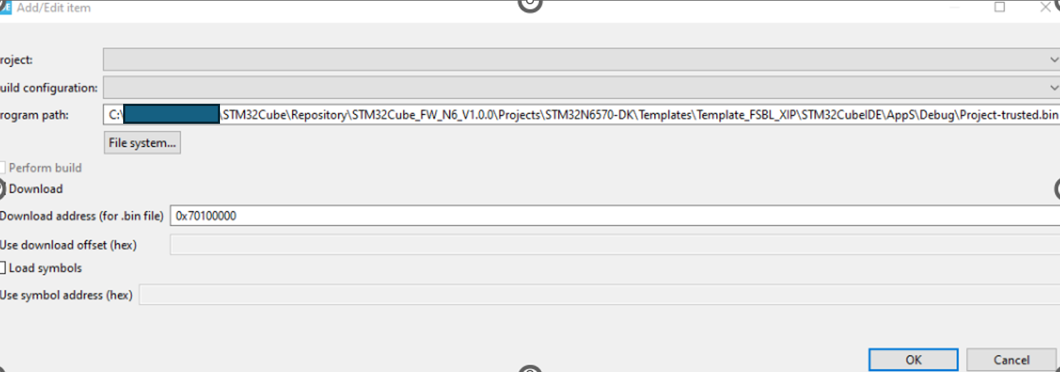 Solved Debugging Program In External Flash Xip Mode Stm32