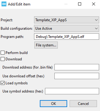 Solved: Debugging program in external flash XIP mode STM32... - STMicroelectronics Community