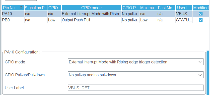 Vbus Sensing For Self Powered Usb Device Using Stm Stmicroelectronics Community
