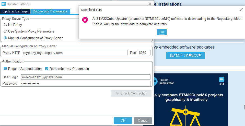 Update STM32CubeMX and STM32Cube MCU Packages - STMicroelectronics Community