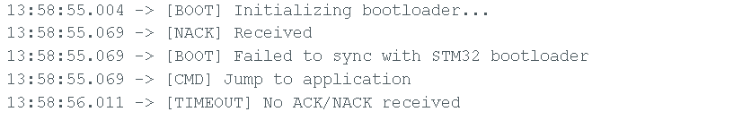 Solved: STM32L0 Uart failure after OTA - STMicroelectronics Community