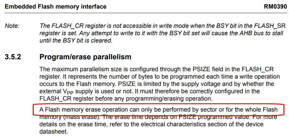 Solved: explanation about flash memory on sector method - Page 2 - STMicroelectronics Community