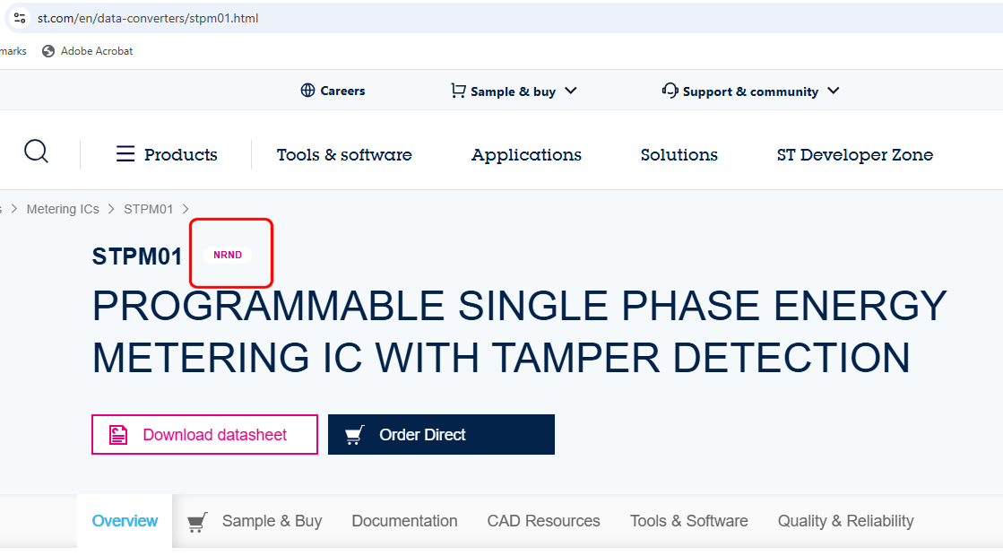 STPM01 IC - Offset Values at Zero Voltage - STMicroelectronics Community