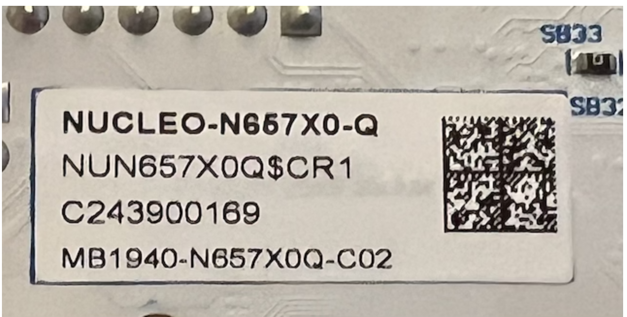 Solved: NUCLEO-N657X0-Q: failed to start GDB server - STMicroelectronics Community