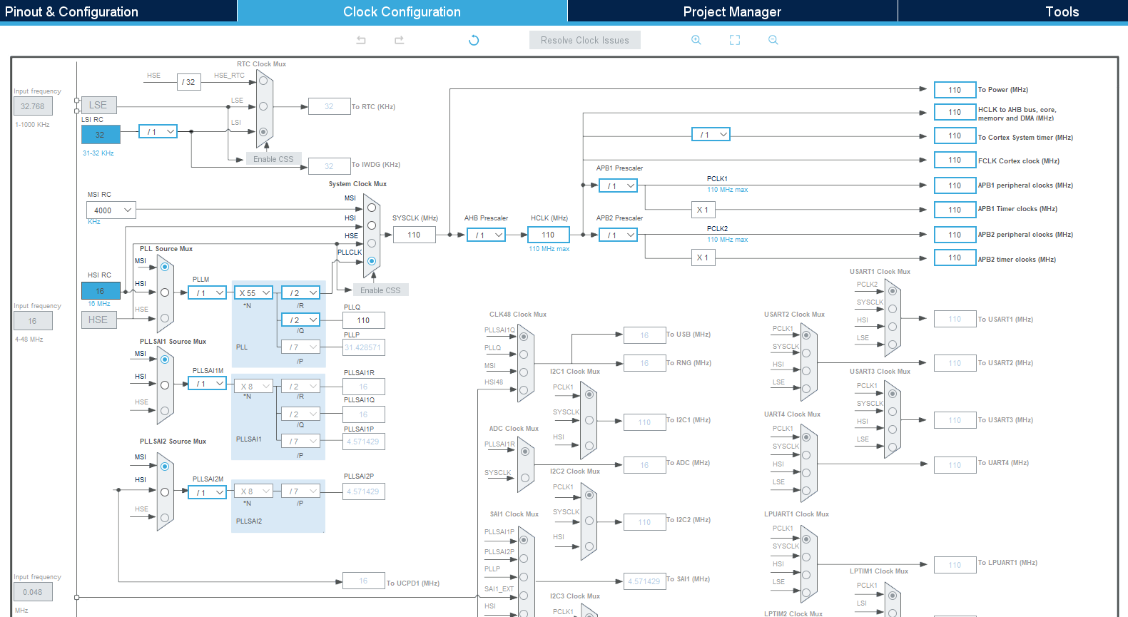 OSPI in Quad SPI Mode Configuration - STMicroelectronics Community