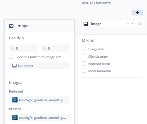 Touchgfx Designer 4 25 0 The Widget Size Cannot Stmicroelectronics Community