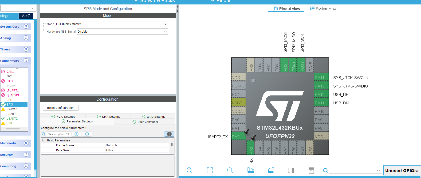 Cant find SPI3_ICS - STMicroelectronics Community
