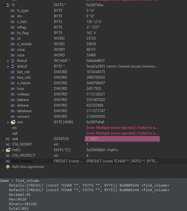 SDIO FATFS FR_NOT_READY - fails to mount SD card - STMicroelectronics Community